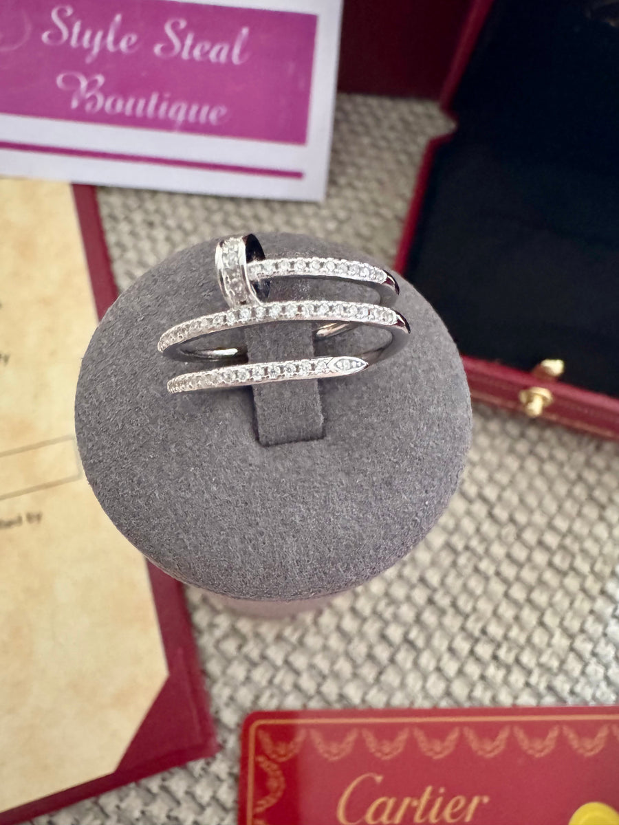 Original Quality Juste Un Clou Double Ring – ssboutique1