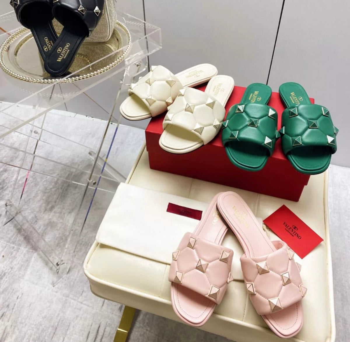 Roman Stud Mules – ssboutique1