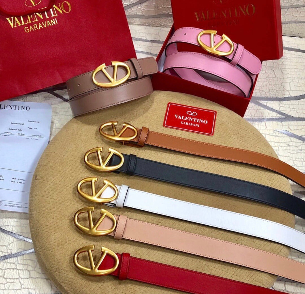 V Logo Belt – ssboutique1